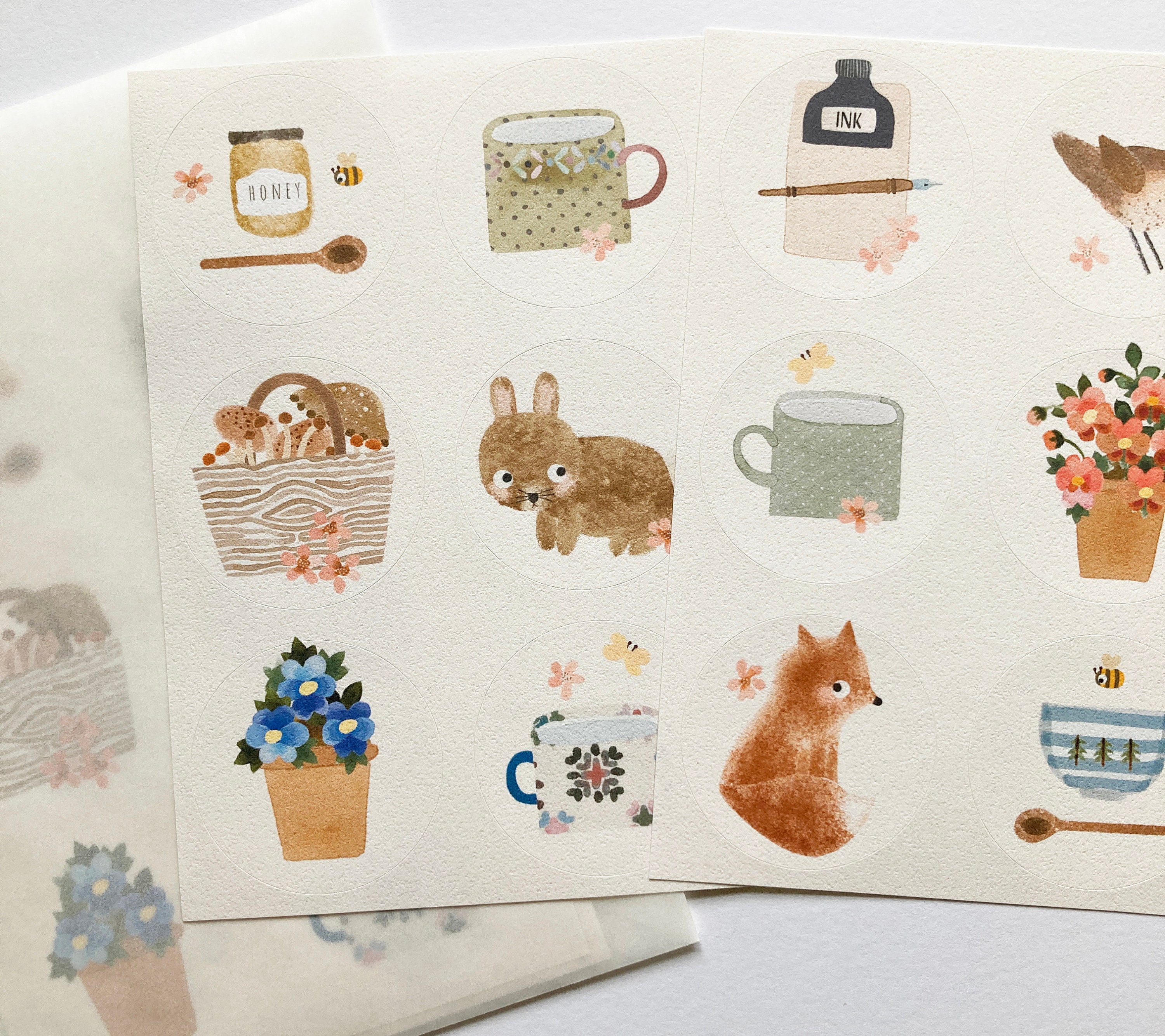 Simple May Stickers - Spring Stickers - Hygge Stickers - Cute Stickers ...