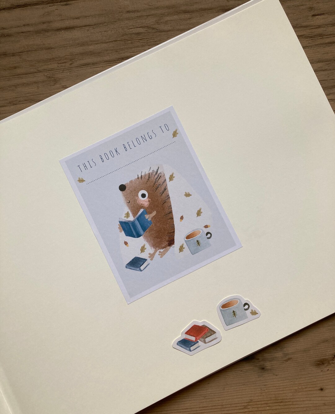 This Book Belongs to Sticker, Name Stickers X 2, Book Name Stickers ...