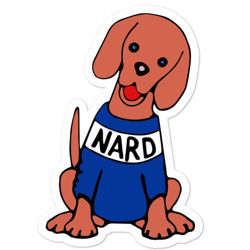 Nard Dog Sticker // the Office // Andy Bernard - Etsy