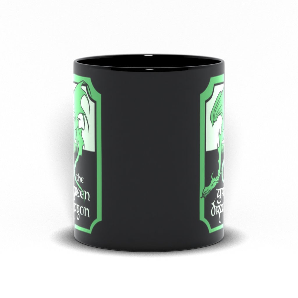 The Green Dragon Mug // Lord of the Rings // Lotr // Tolkien - Etsy