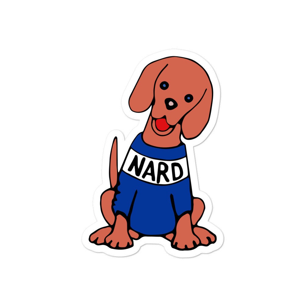 Nard Dog Sticker // the Office // Andy Bernard - Etsy