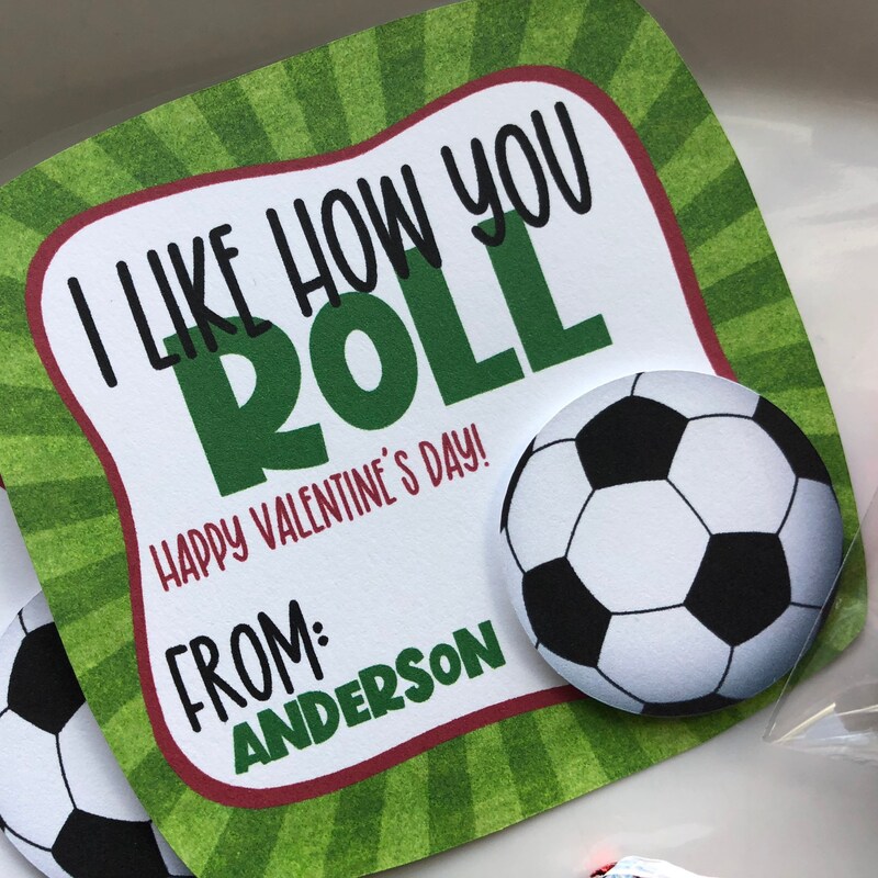 Soccer Valentine - Etsy