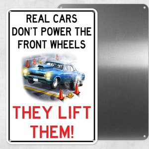 Drag Racing Sign, Garage Sign, Novelty Gift, Man Cave, Racing Gift ...