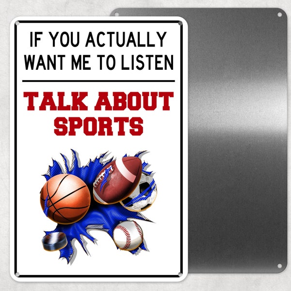Funny Sports Signs - Etsy