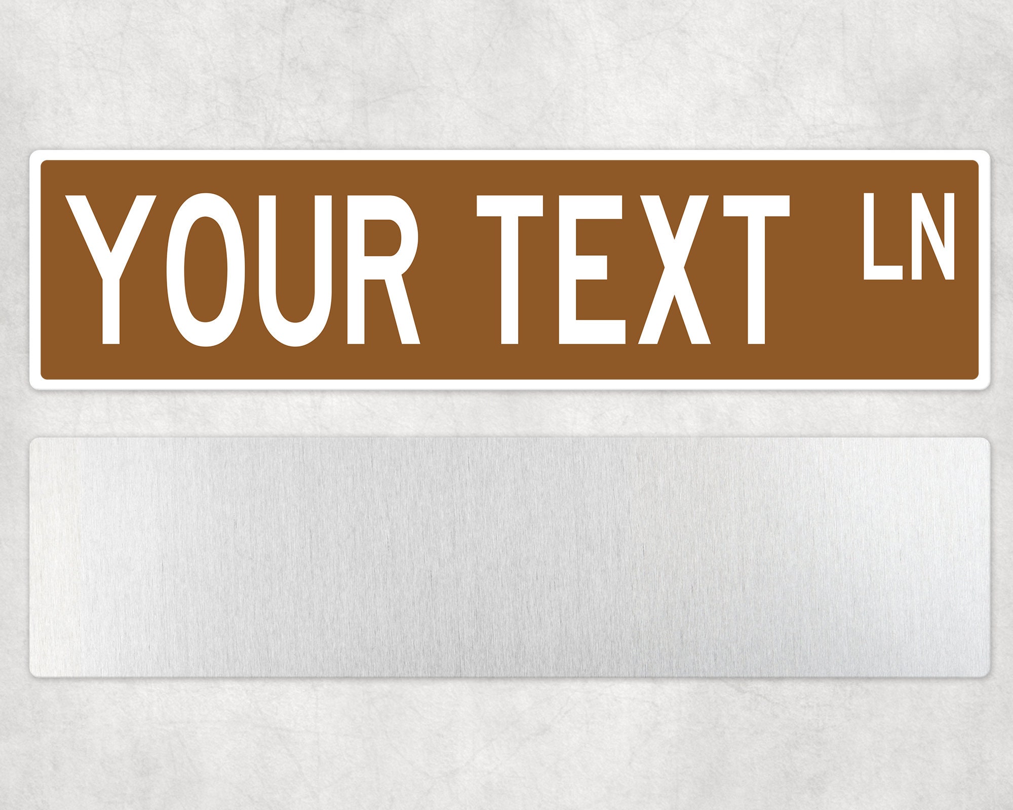 Custom Text Metal Street Sign Personalized Aluminum Sign Man - Etsy