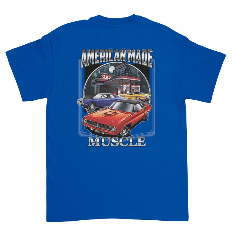 Chrysler American Made Muscle T Shirt Licensed Dodge Apparel - Etsy