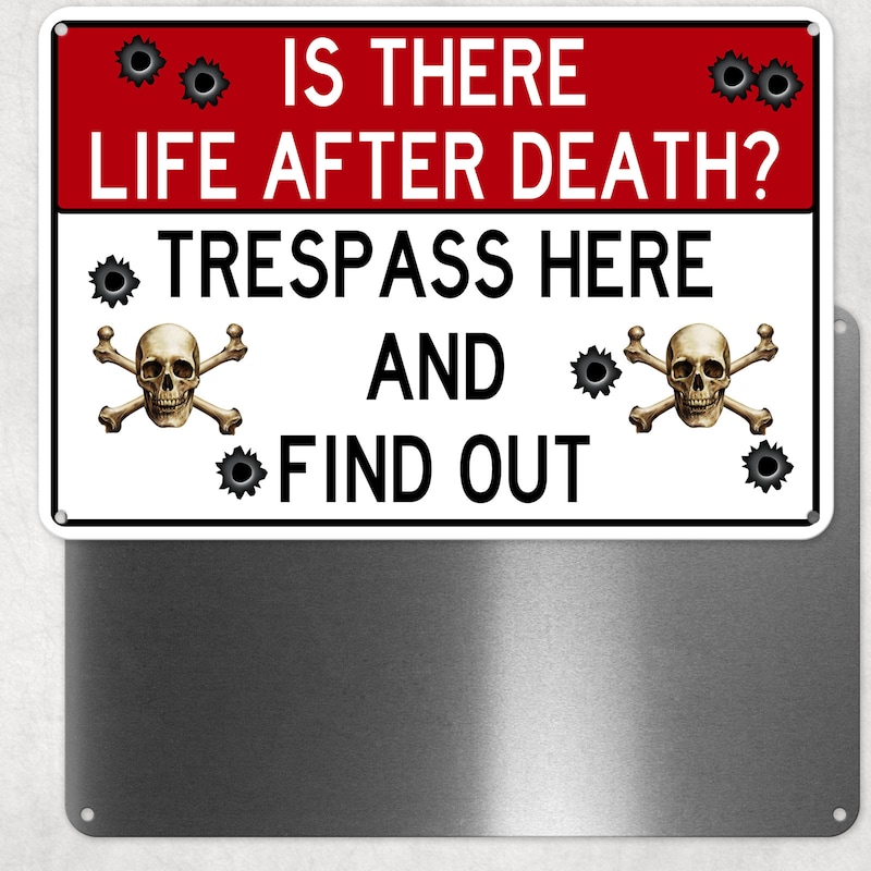 Funny Metal Signs - Etsy