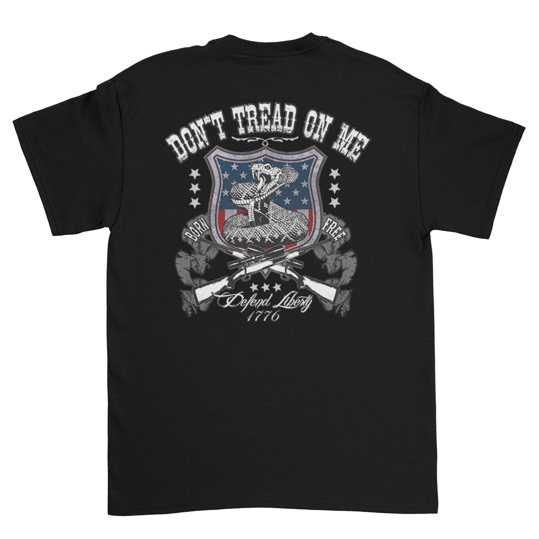 2nd Amendment Defend Liberty With Crest T Shirt, Gun Enthusiast Gift ...