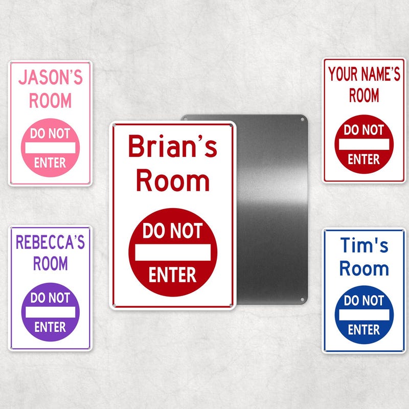 Do Not Enter Room Sign - Etsy