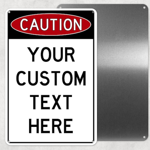 Custom Aluminum Sign - Etsy