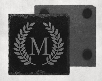 Personalized Stone Coasters, Wedding Gifts, Custom Slate Coasters ...