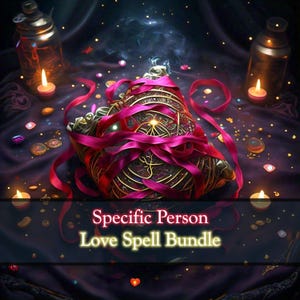 Specific Person Love Spell Bundle Includes Powerful Love Spell Bracelet ...