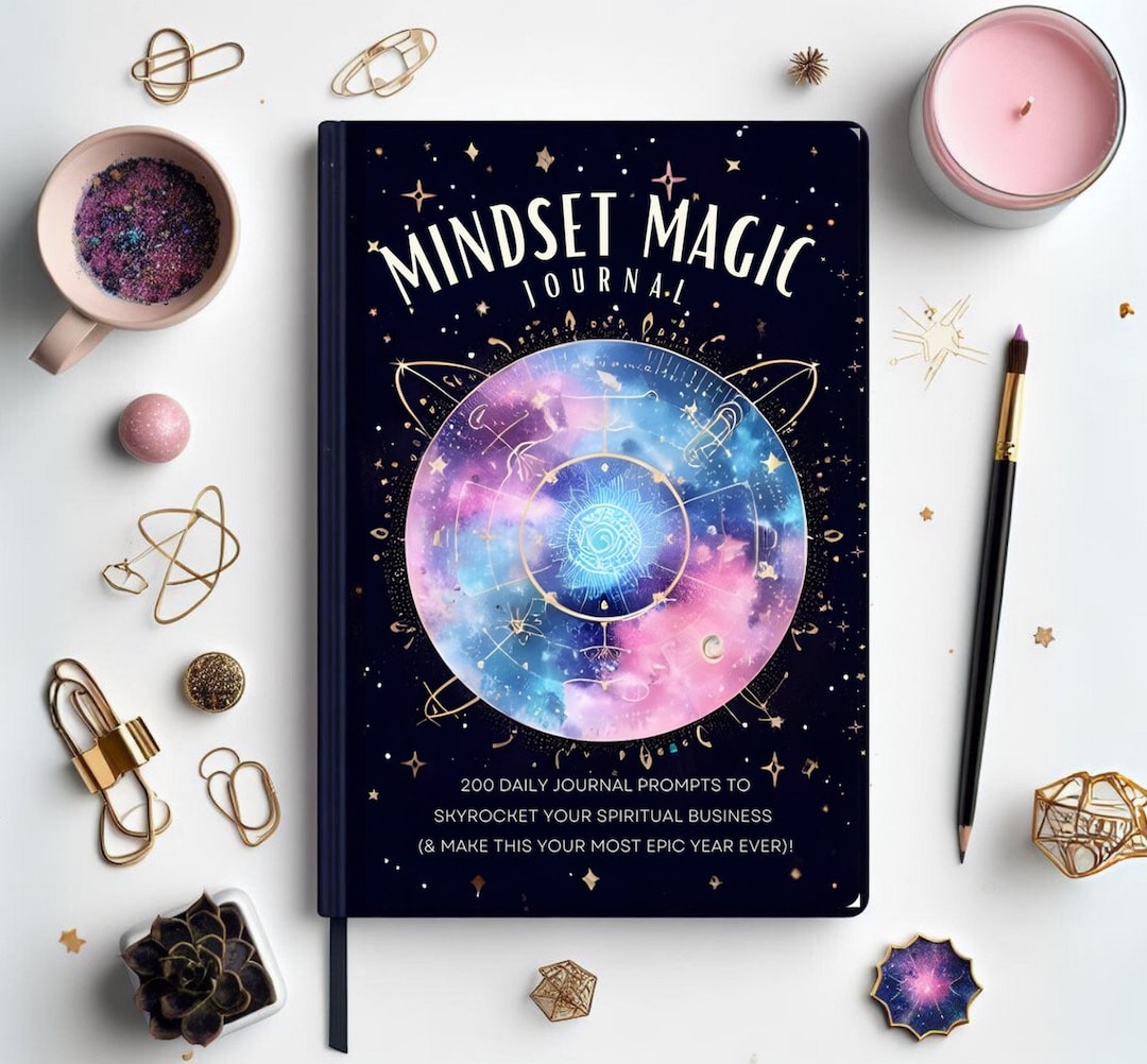 Mindset Magic Guided Journal Mindset Journal 200 Journal Prompts for ...