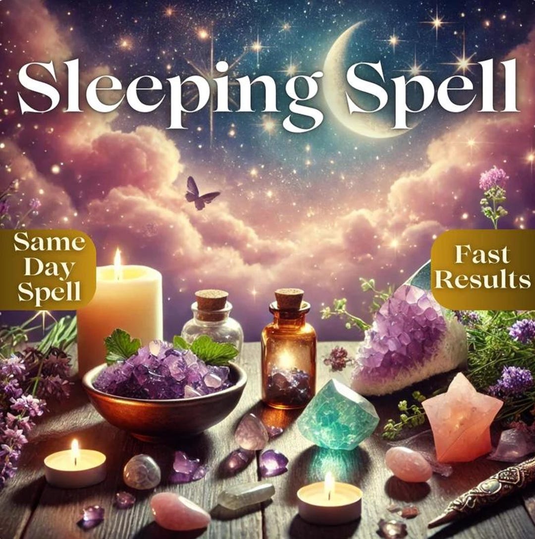 Sleeping Spell to Enhance Deep Sleep, Restore Restfulness, Create ...