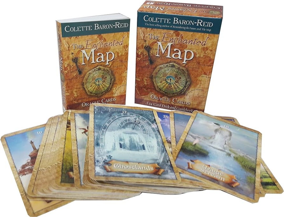 Enchanted Map Oracle 5 Card General Reading, Tarot Insights, Divination ...