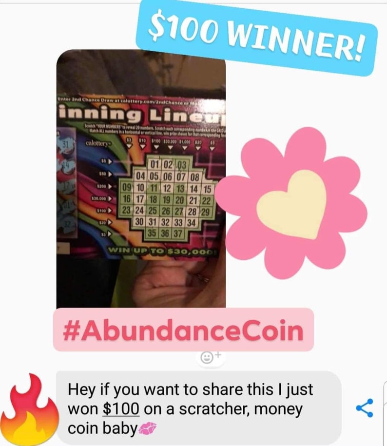 Abundance Coin With Full Moon Money Spell - Etsy