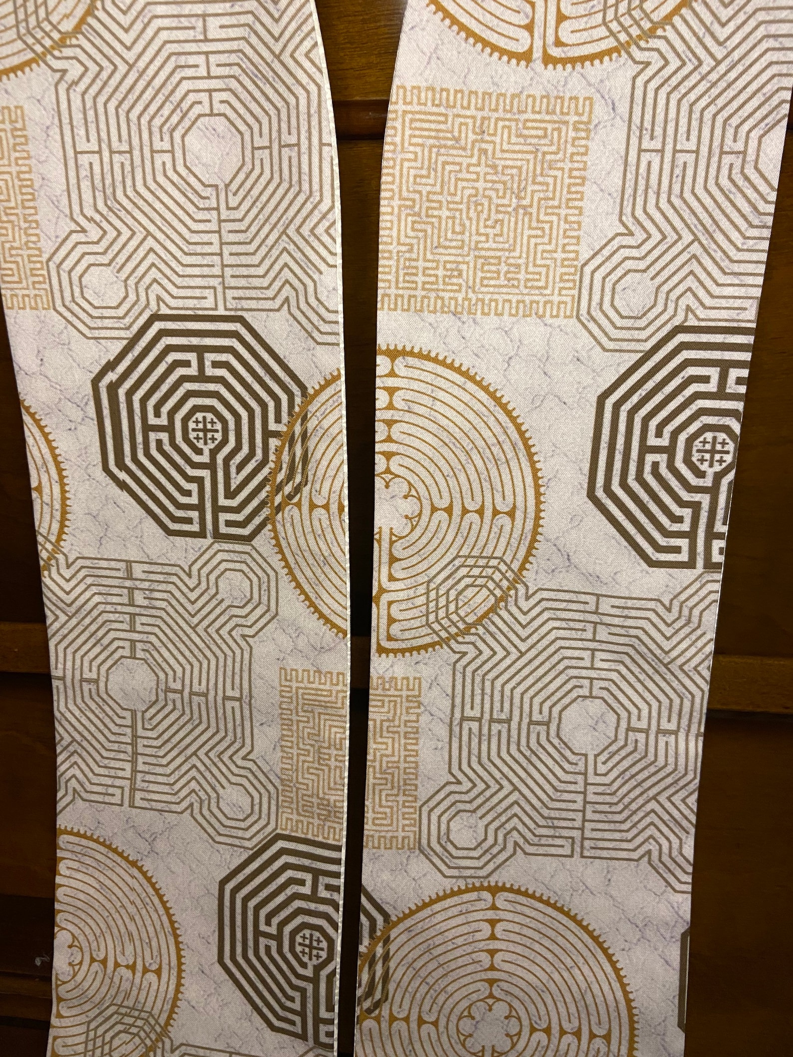Nearer, My God, to Thee - Labyrinth White Clergy Stole - Etsy