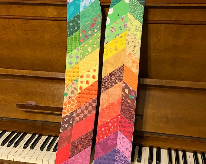 The Quiltmakers Gifts Rainbow Quilted Stole - Etsy