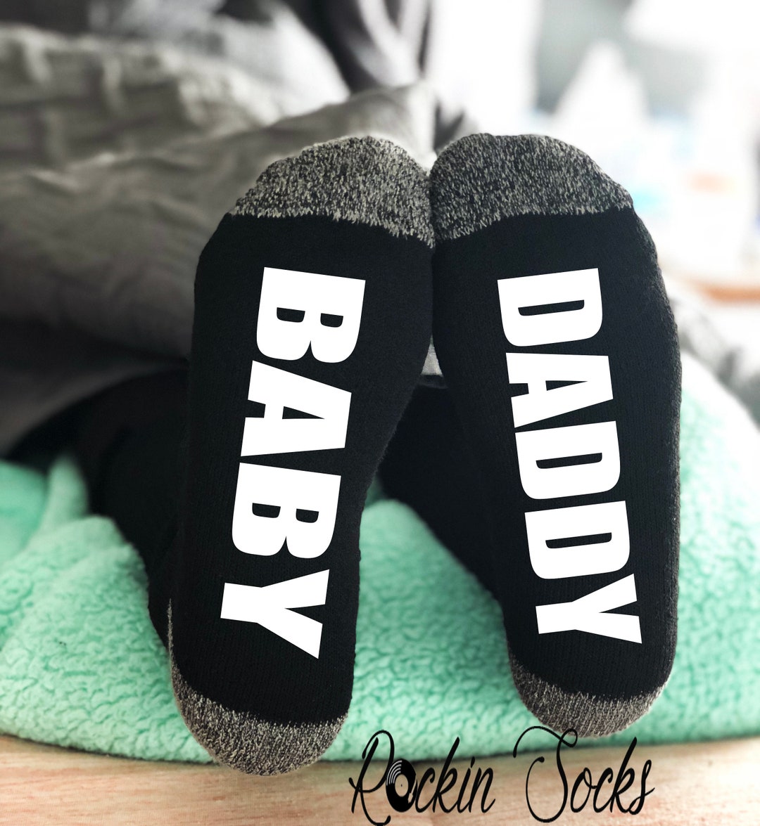 Valentines Day Gifts for Him, Baby Daddy Gift, Baby Daddy Socks, Gifts ...