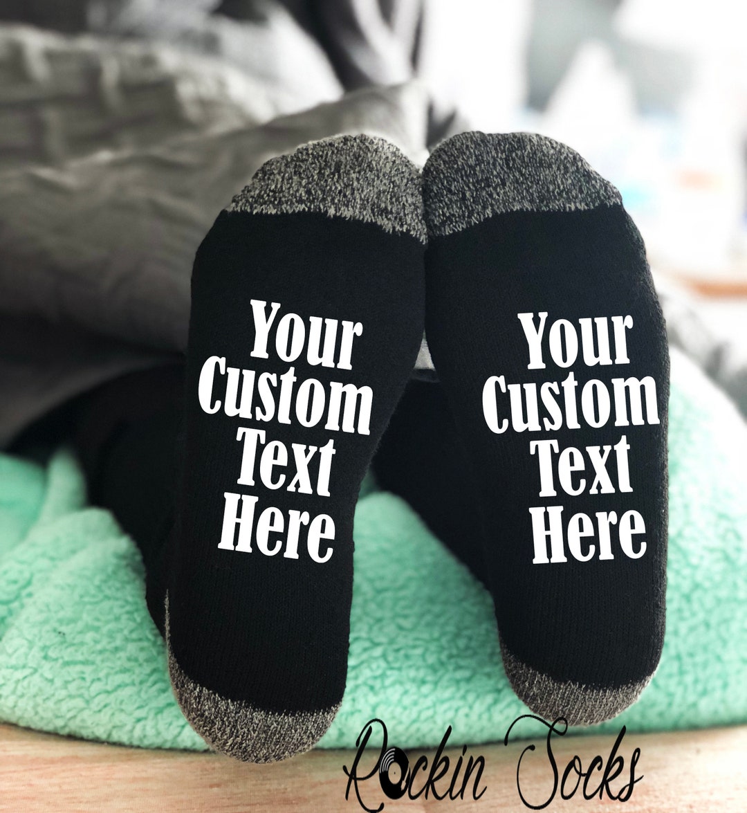 Custom Socks, If You Can Read This Custom Socks, Funny Socks, Funny ...