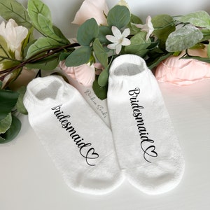 Bride Socks, Bridesmaids, Wedding Socks for Bride, Matching Bridal ...