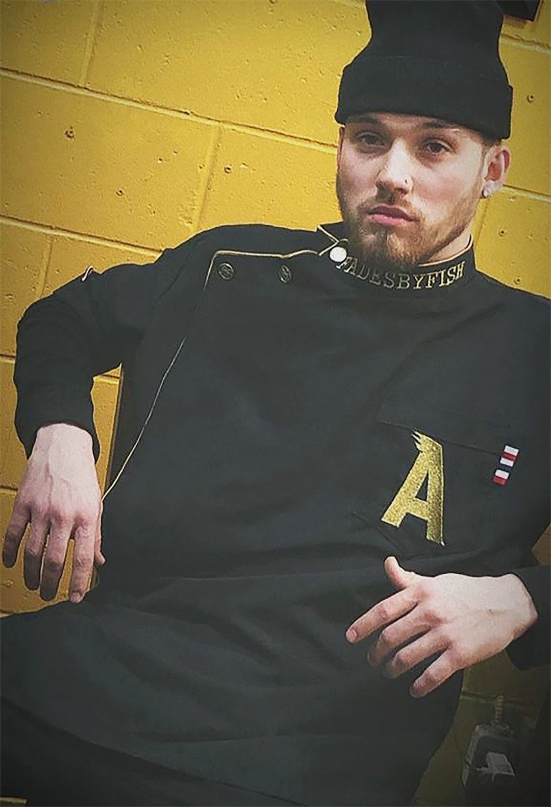 Custom Barber Smock- Old Barber Style- Retro Style Barber Jacket ...