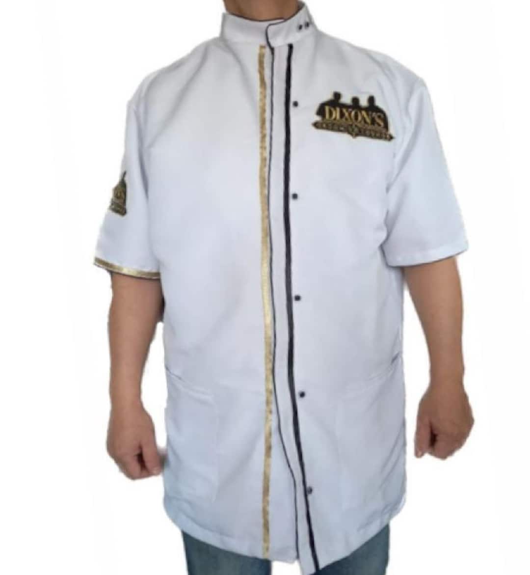 Custom Embroidered Barber Smock - Etsy