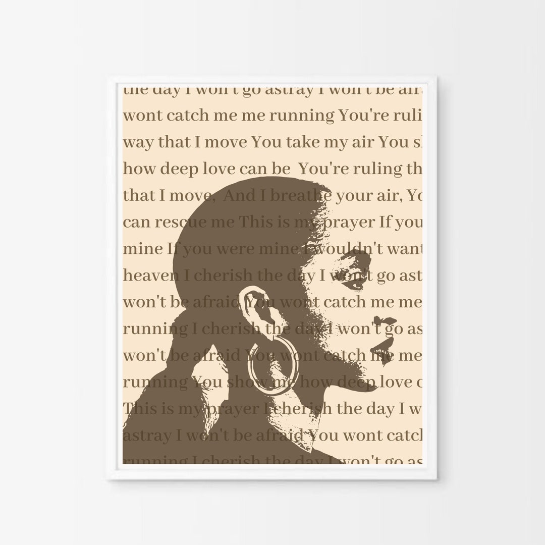 Sade Art Print, Sade Poster, Singer Sade, R&B Poster, Cherish the Day ...