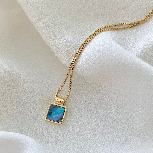 Abalone Necklace - Etsy