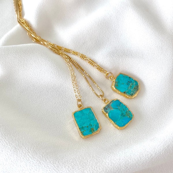 Turquoise Pendant - Etsy