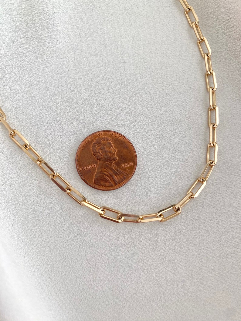 Gold Filled Dot Chain Necklace Layering Chains for Women Dainty ...