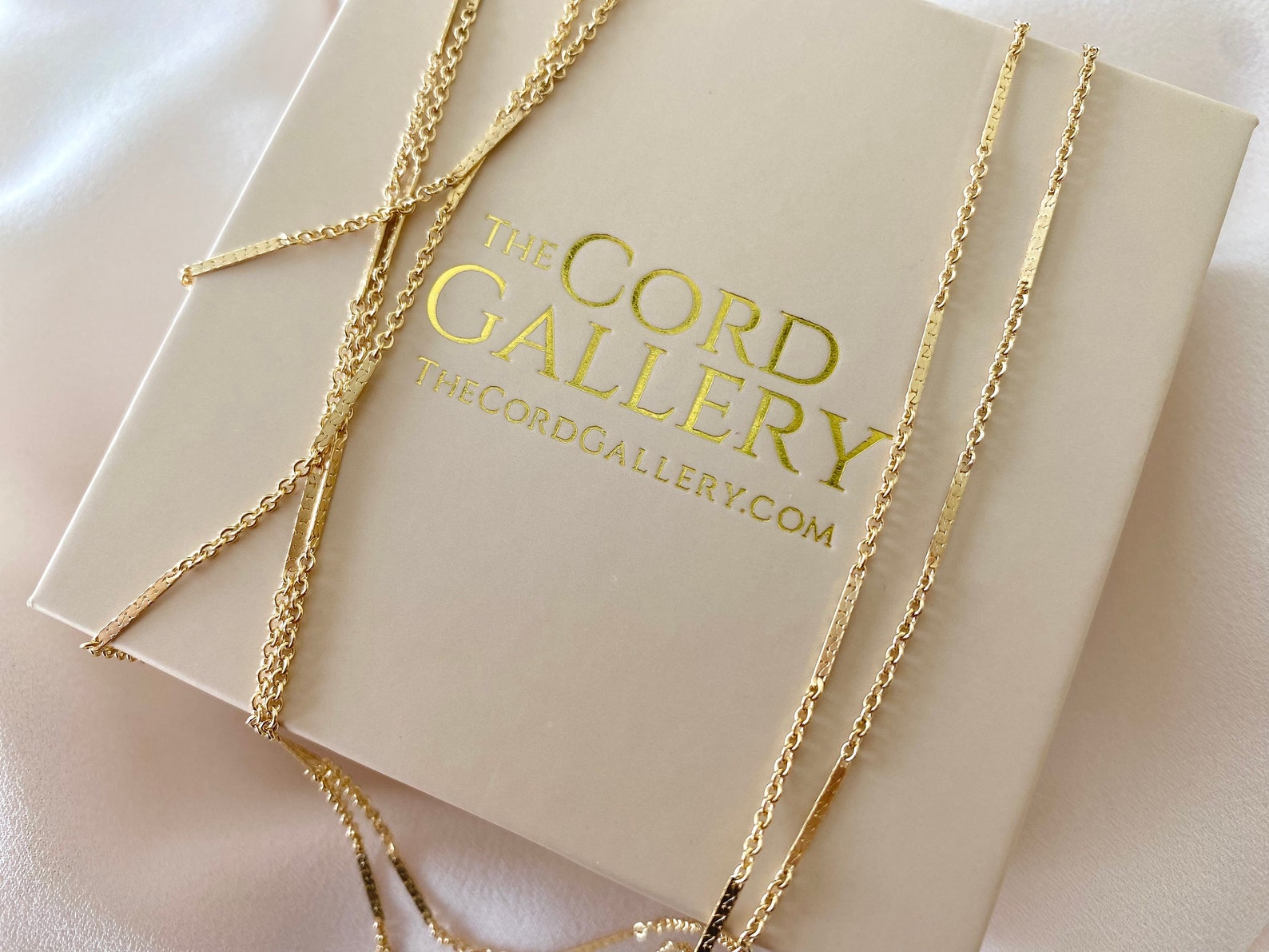 Ultra Dainty Chain Necklace Gold Filled Simple Layering Necklace ...