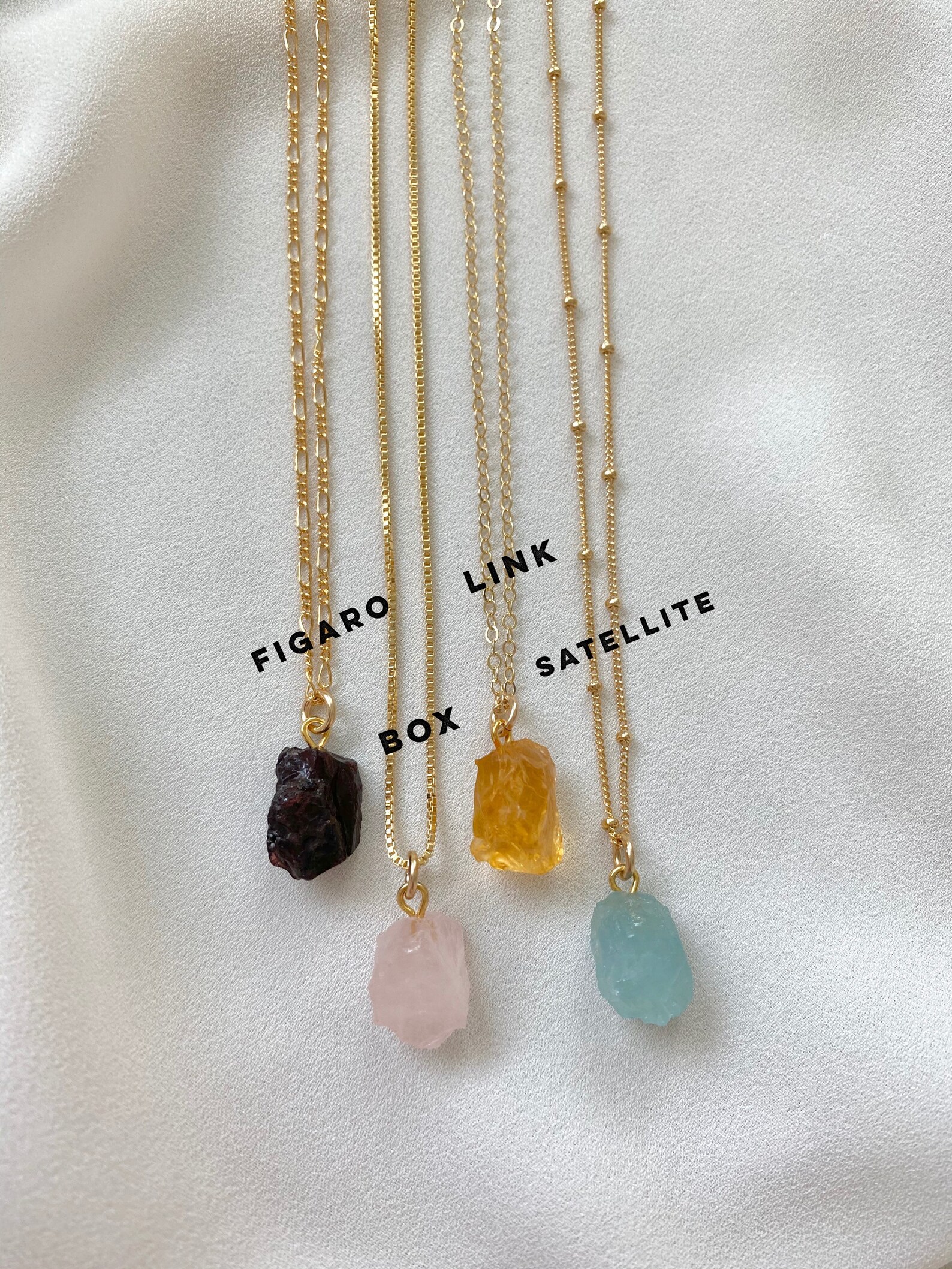 Raw Rose Quartz Necklace Pink Crystal Charm Rose Quartz Pendant October ...