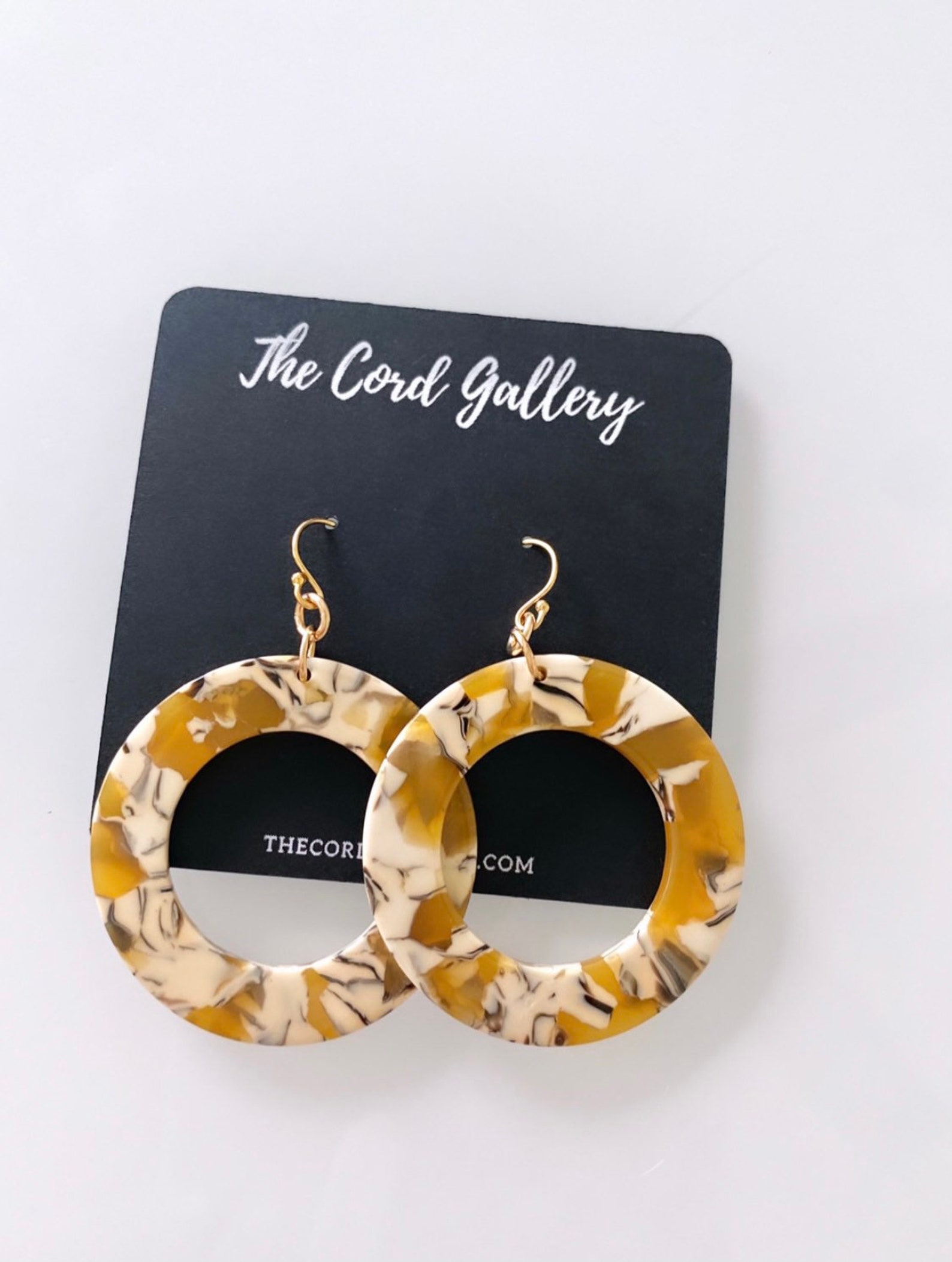 Tortoise Shell Earrings Tortoise Shell Hoop Earrings Tortoise - Etsy