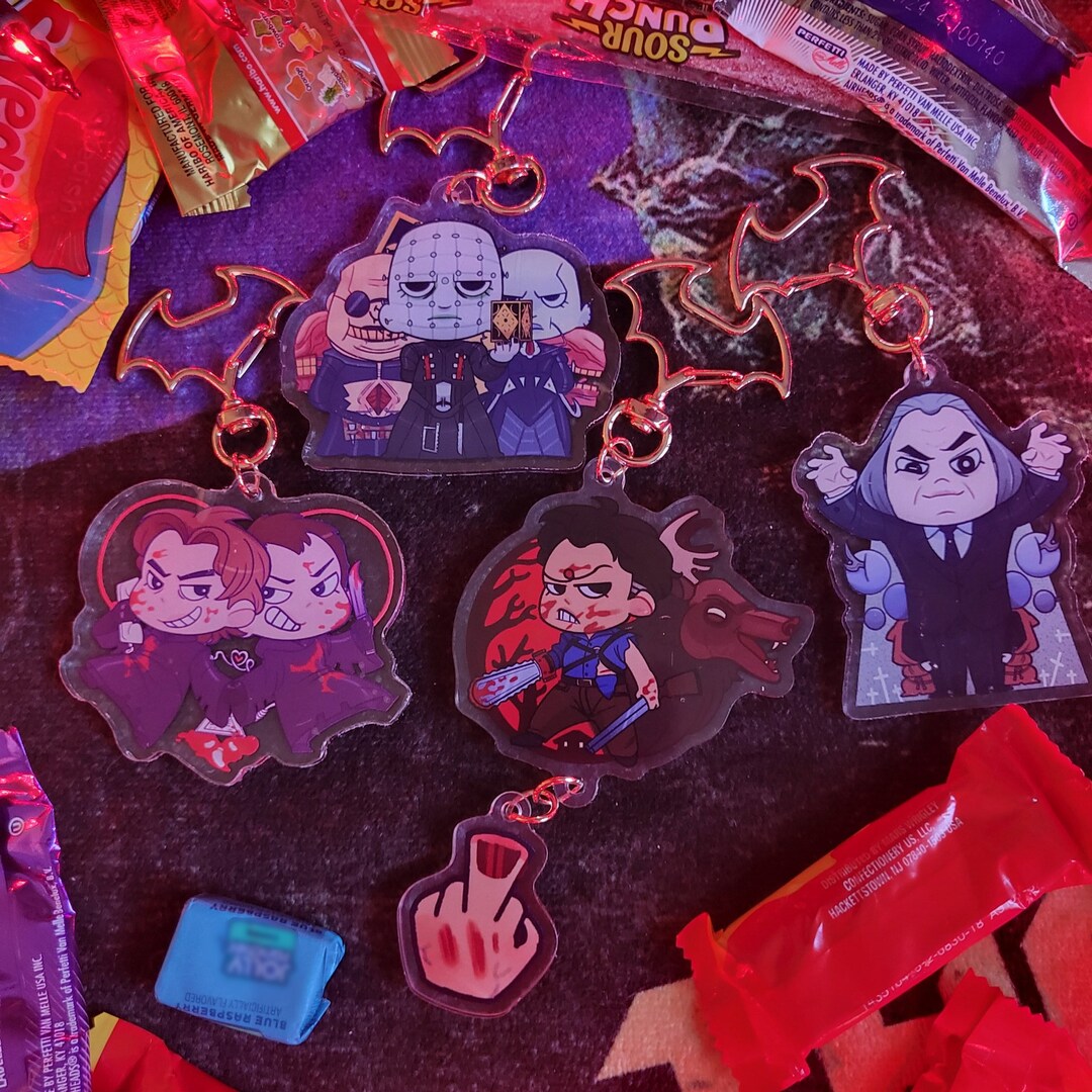 Volume II Horror Keychains 2.5 Inch. - Etsy