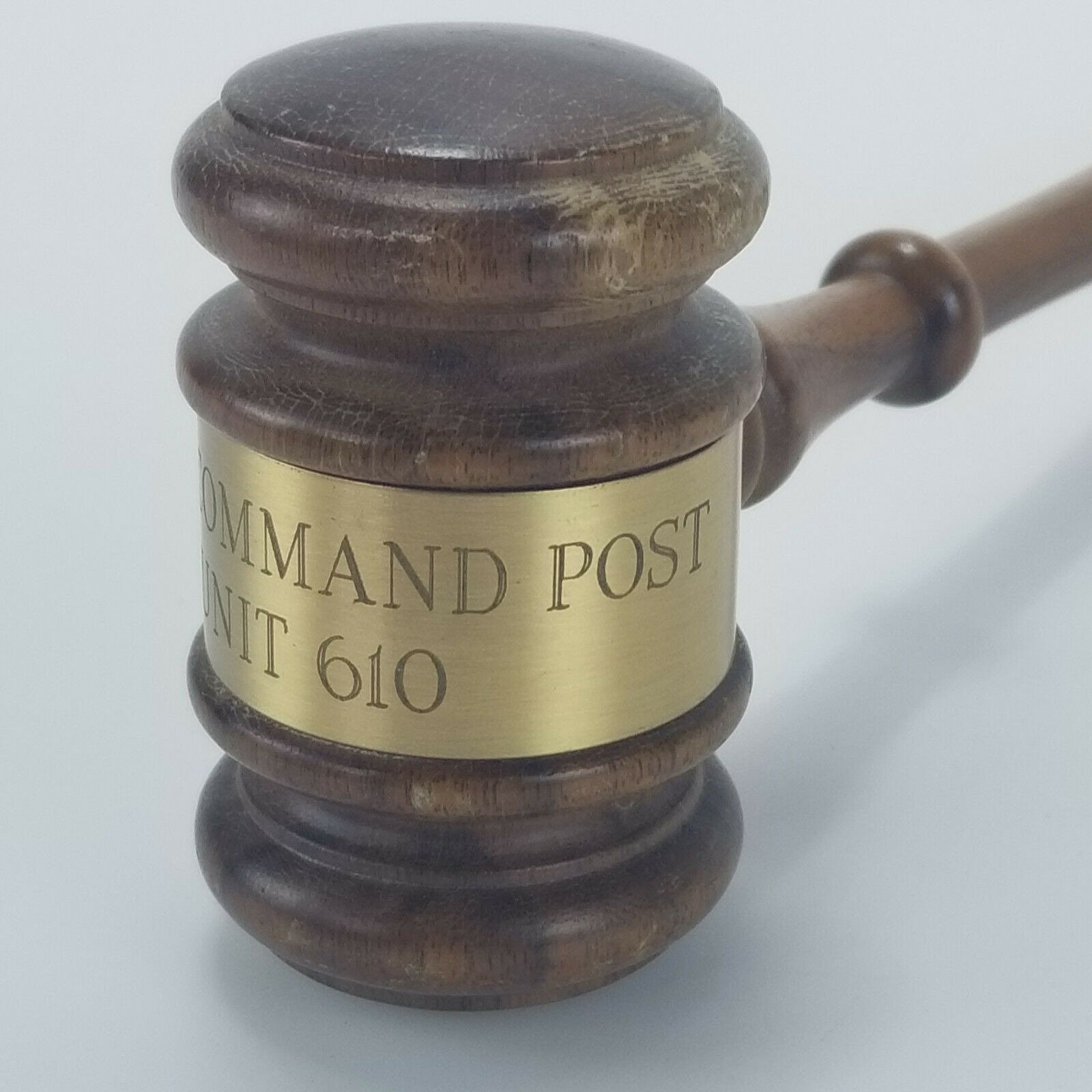 Vintage Wooden Gavel S.B.S.D. Command Post Unit 610 - Etsy UK