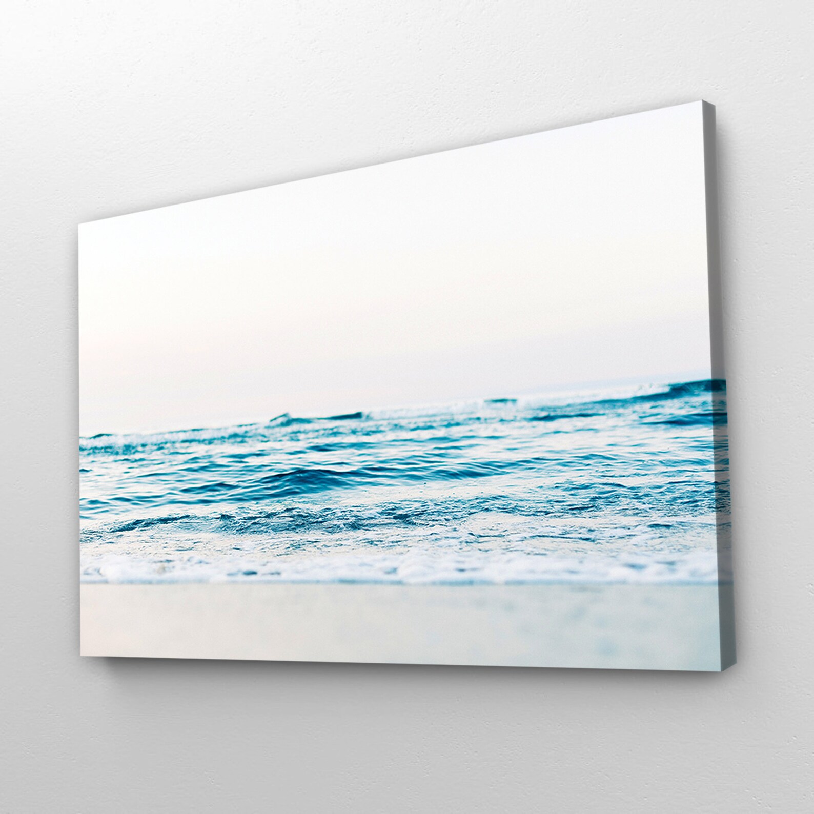 Ocean Waves on the Beach Beach Photography Minimalist | Etsy