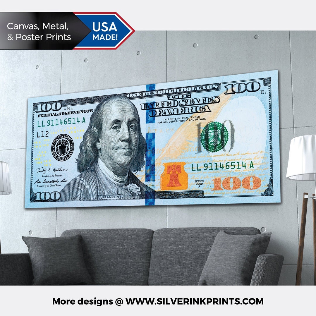 Updated 100 Dollar Bill Money Art | New Money | Entrepreneur ...