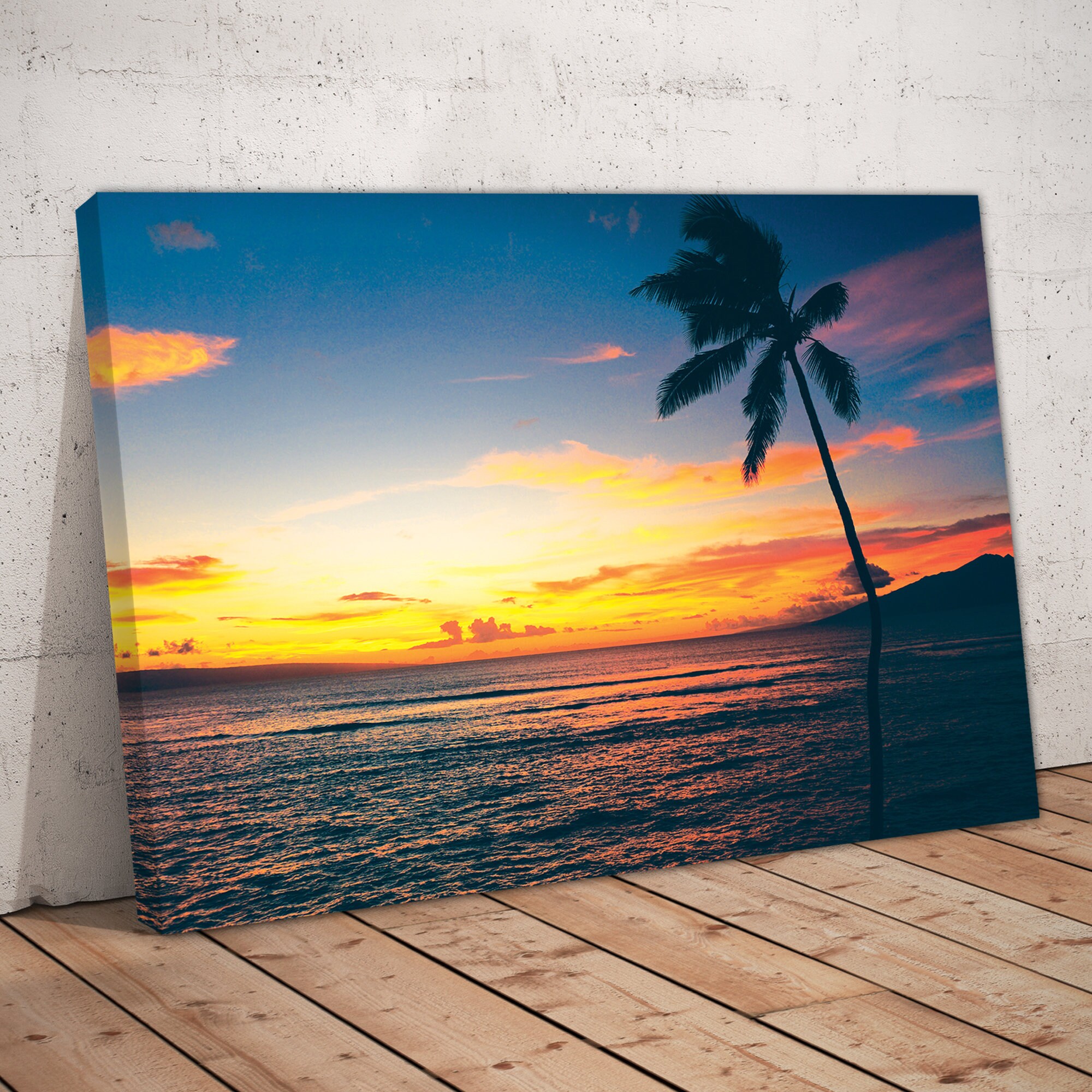 Sunset Sunrise on the Beach Waves on the Beach Nature Art | Etsy