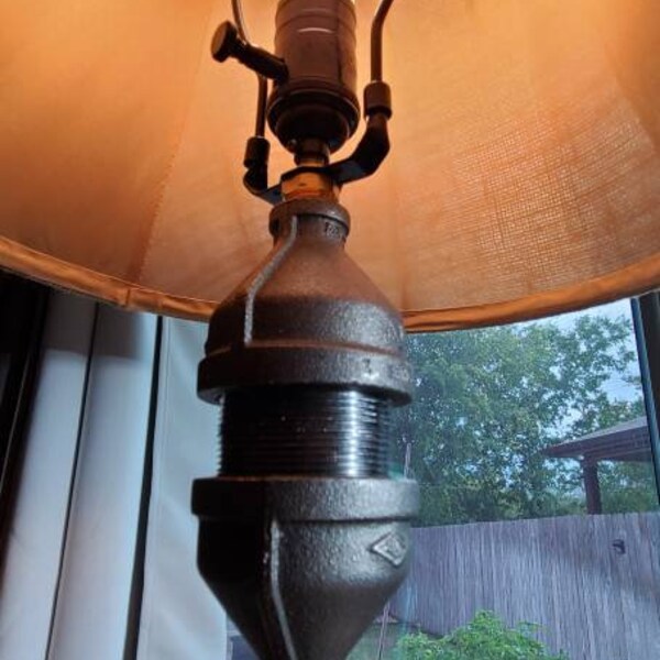 Iron Pipe Lamp - Etsy
