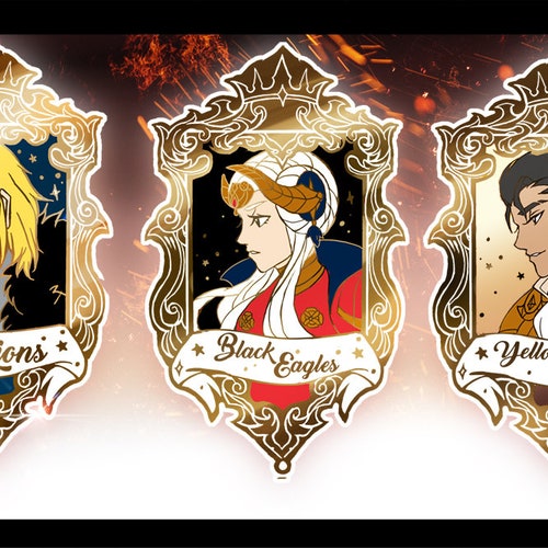 Fire Emblem Three Houses FE3H Edelgard Hard Enamel Pin - Etsy