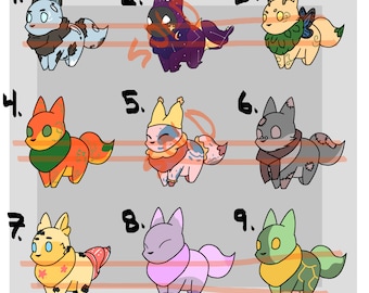 Character Adopts | Etsy