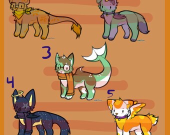 Character Design Adopt - Etsy