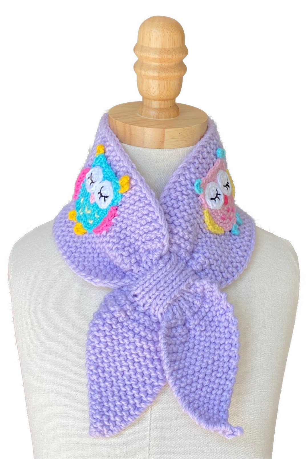 Owl Scarf, Owl Scarf Girl, Girls Scarf, Cute Scarf Girl, Gift for Girls ...