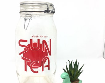 Sun tea jar | Etsy