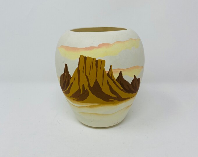 Vintage Arizona Handmade and Hand Painted KOPA Native Pot, Vintage Kopa ...