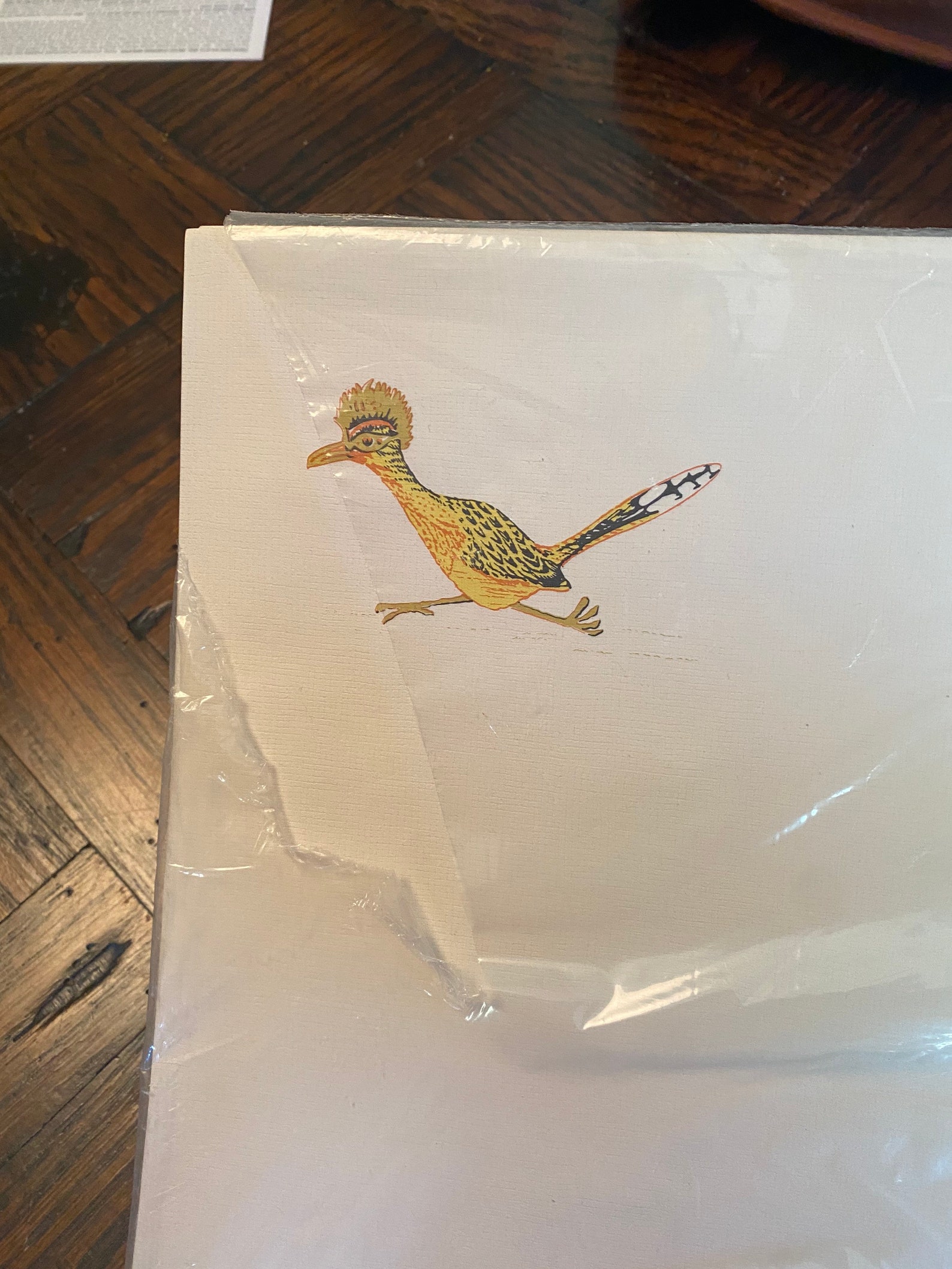 Vintage 1960s Roadrunner Paper Placemats, Mid-century Modern, Set of 16 ...