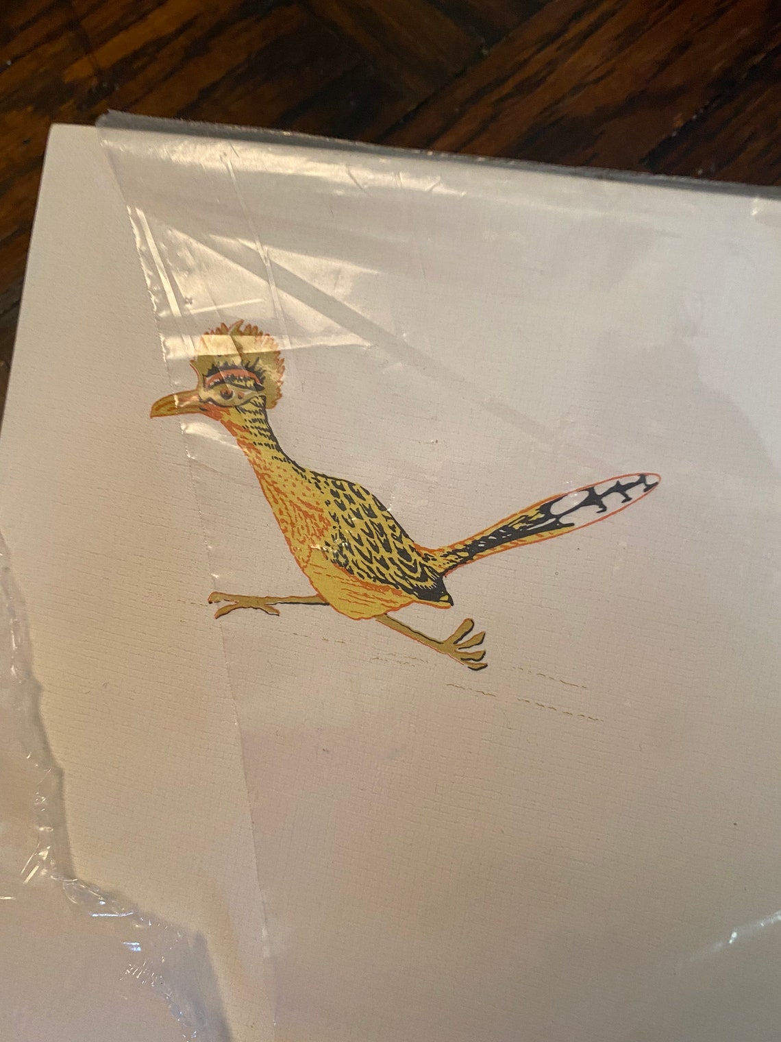 Vintage 1960s Roadrunner Paper Placemats, Mid-century Modern, Set of 16 ...