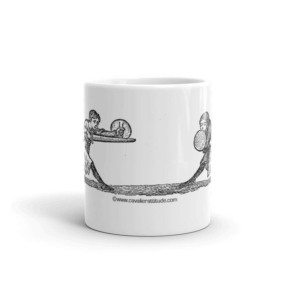Early Sword and Buckler Wraparound Mug - Etsy