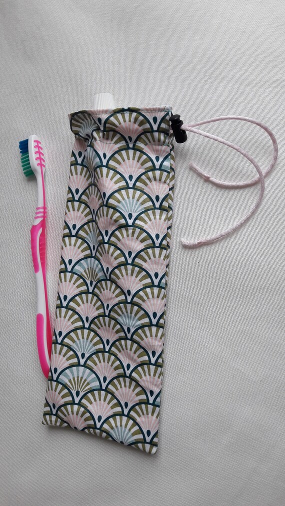 Case Pouch for Toothbrush & Toothpaste Waterproof Green and - Etsy